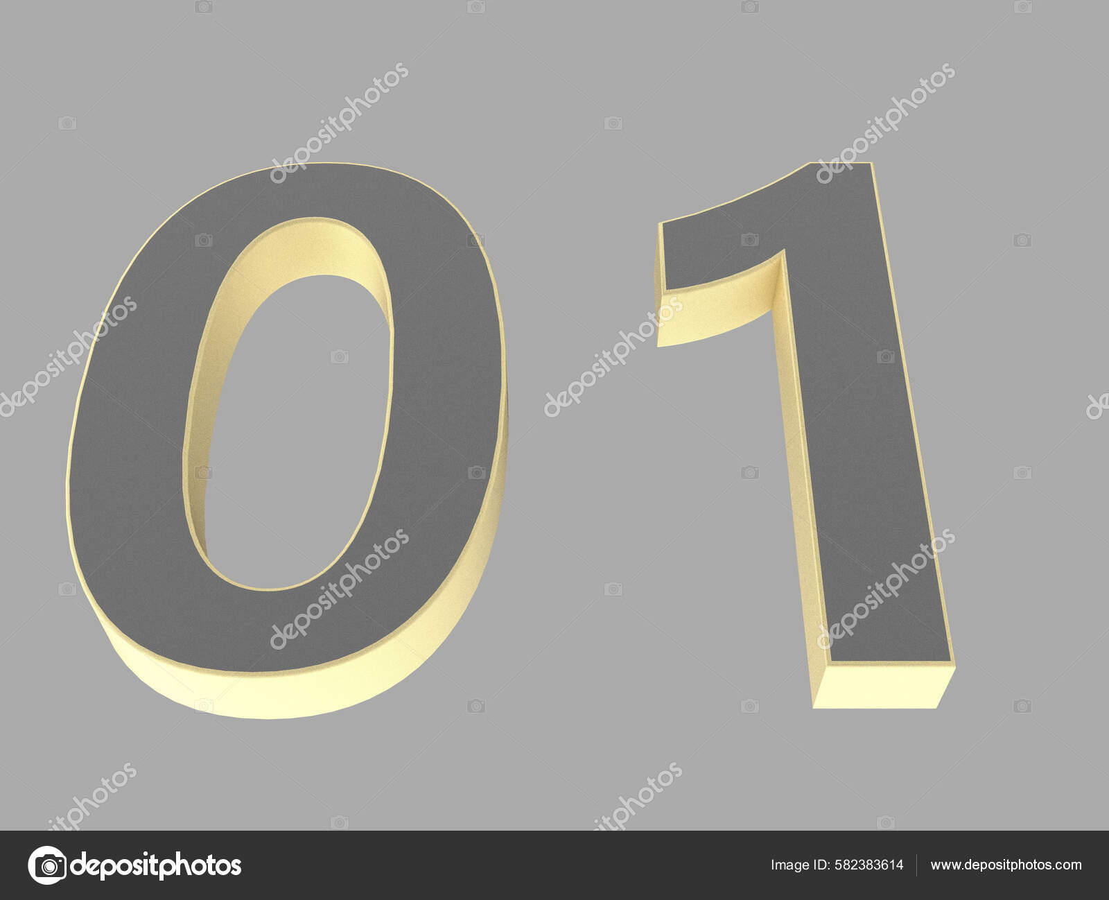 Number Isolated Rendering Illustation Texture — Stock Photo © wirestock ...