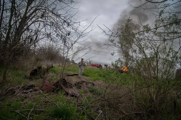 Humvee fire Stock Photos, Royalty Free Humvee fire Images | Depositphotos