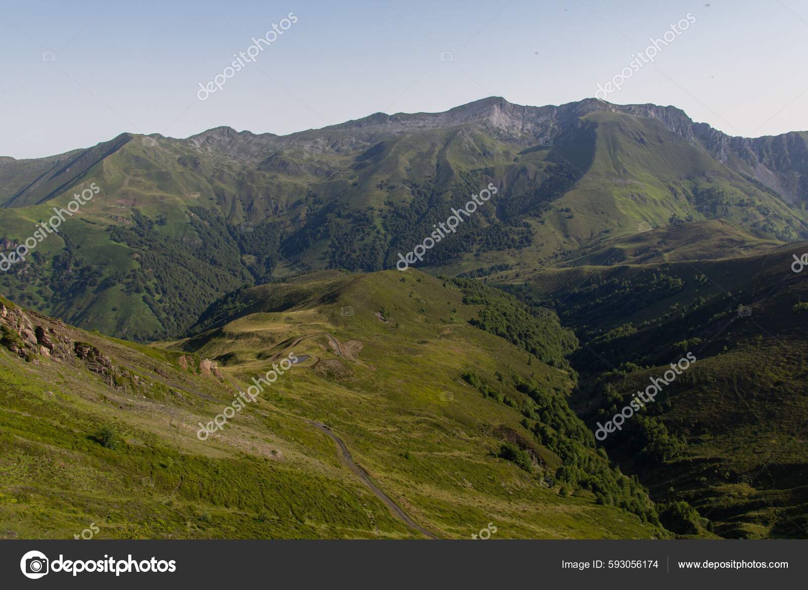Pyrenees Mountain Ranges