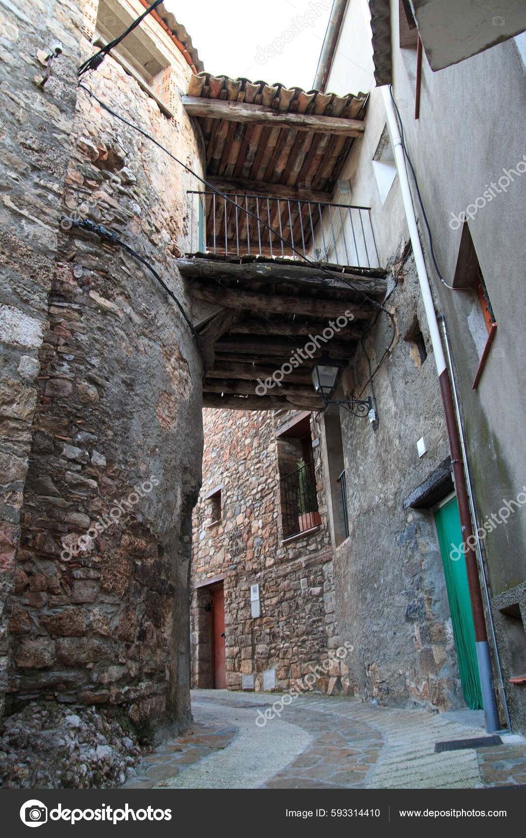 Old Rural Building Morning — Stock Photo © wirestock_creators #593314410