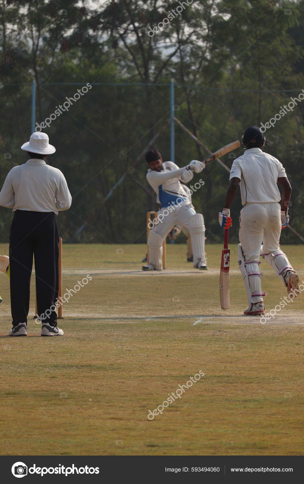 Closeup Cricket Match Hyderabad Collage — Stock Editorial Photo ...