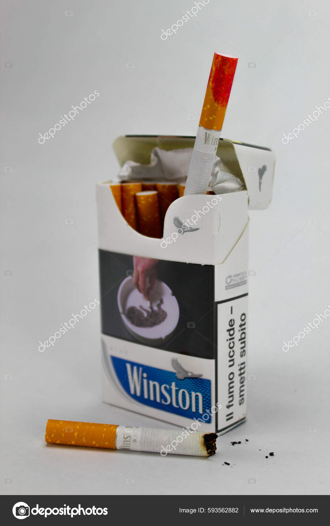 Winston Cigarette Box