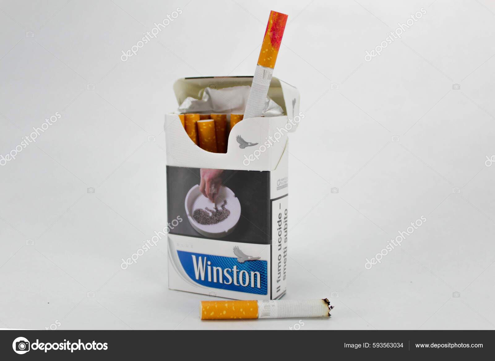 Winston Cigarette Box
