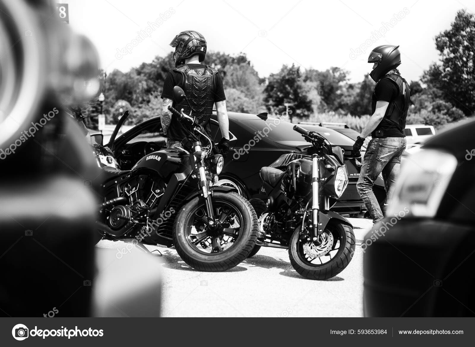 Group People Participating Motorcycle Race — Stock Editorial Photo ...