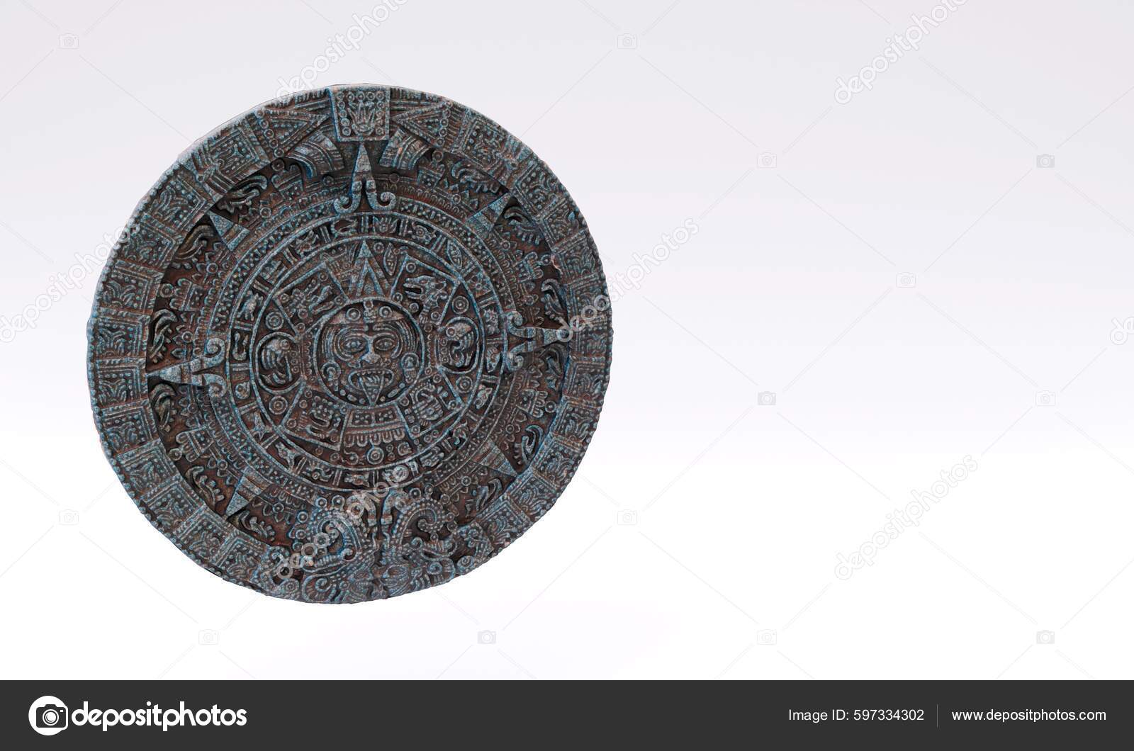 Fondo Azteca En Blanco Y Negro