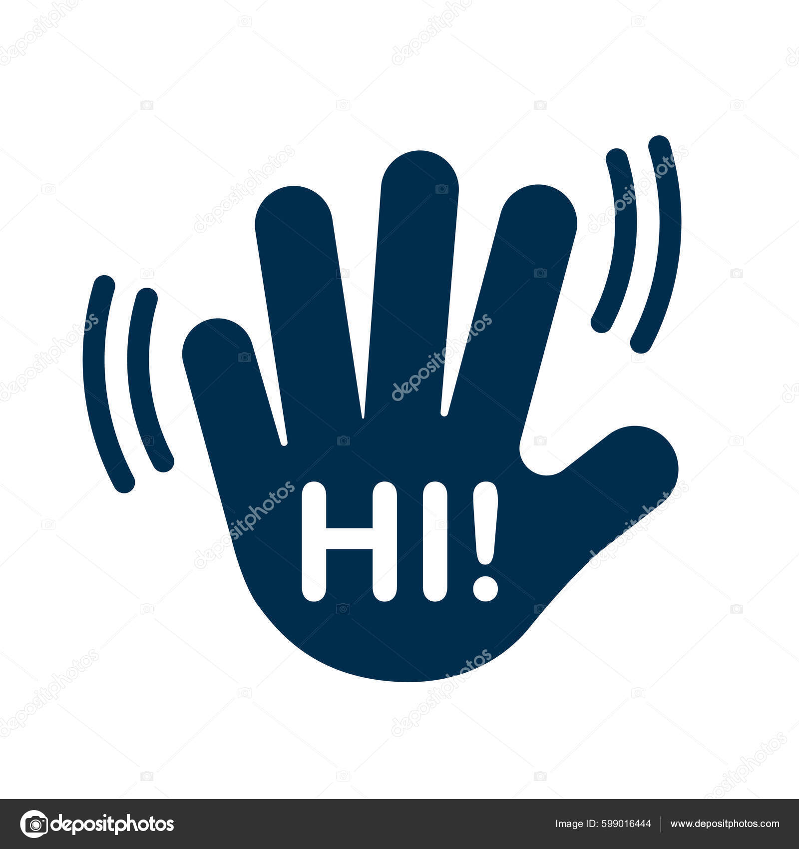 Hand Wave Icon