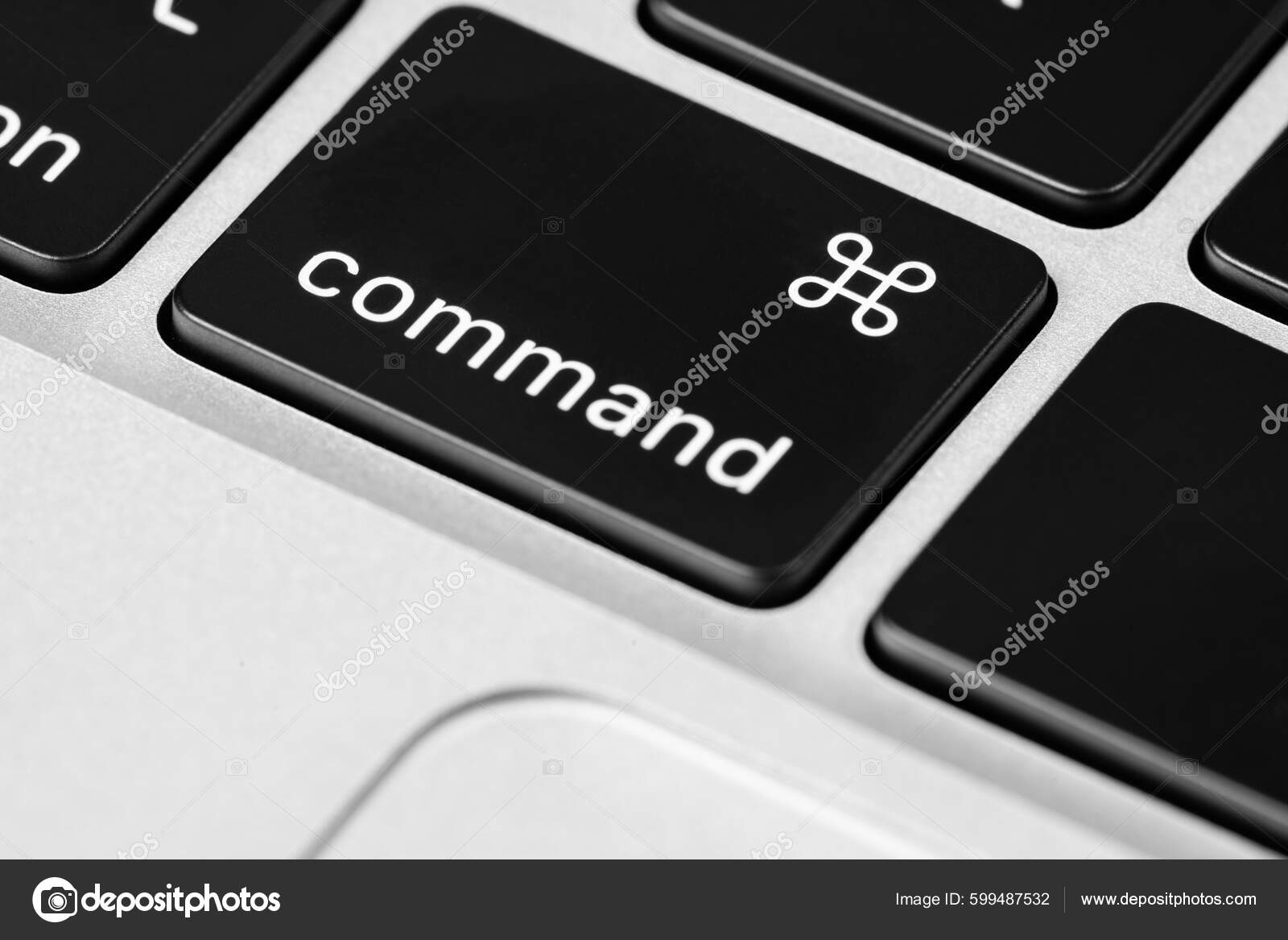 Close Image Command Key Keyboard Focused Symbol — Stock Editorial Photo ...