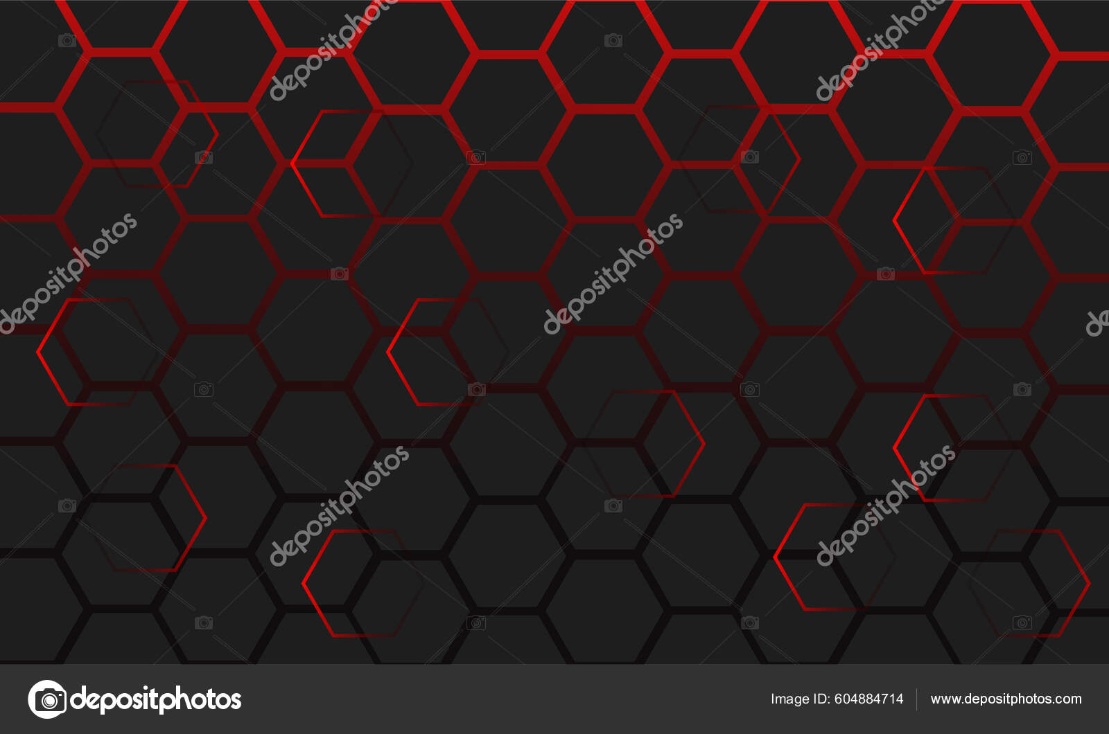Red Black Simple Modern Background Stock Vector by ©wirestock_creators ...