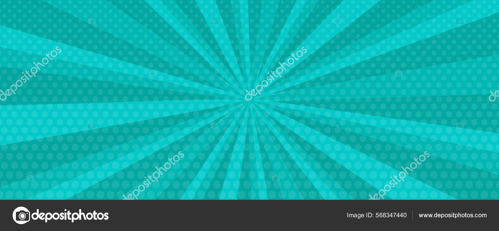 Blue Comic Book Page Background Pop Art Style Empty Space Stock Vector ...