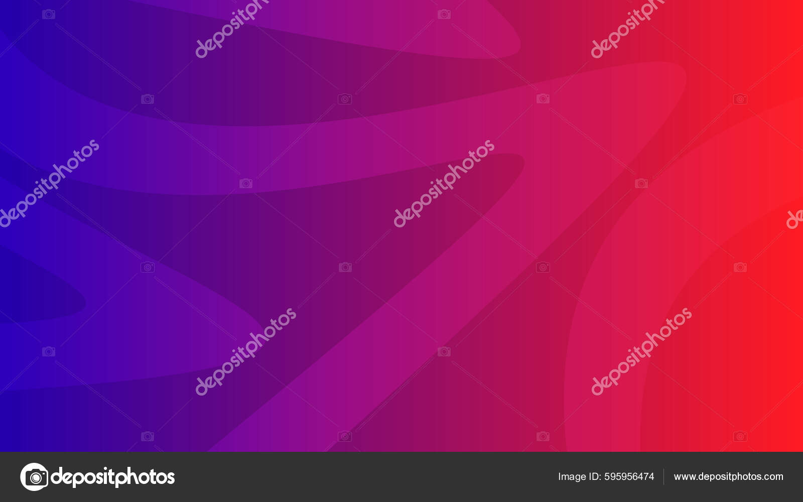 Modern Red Blue Gradient Backgrounds Wave Lines Header Banner Bright ...