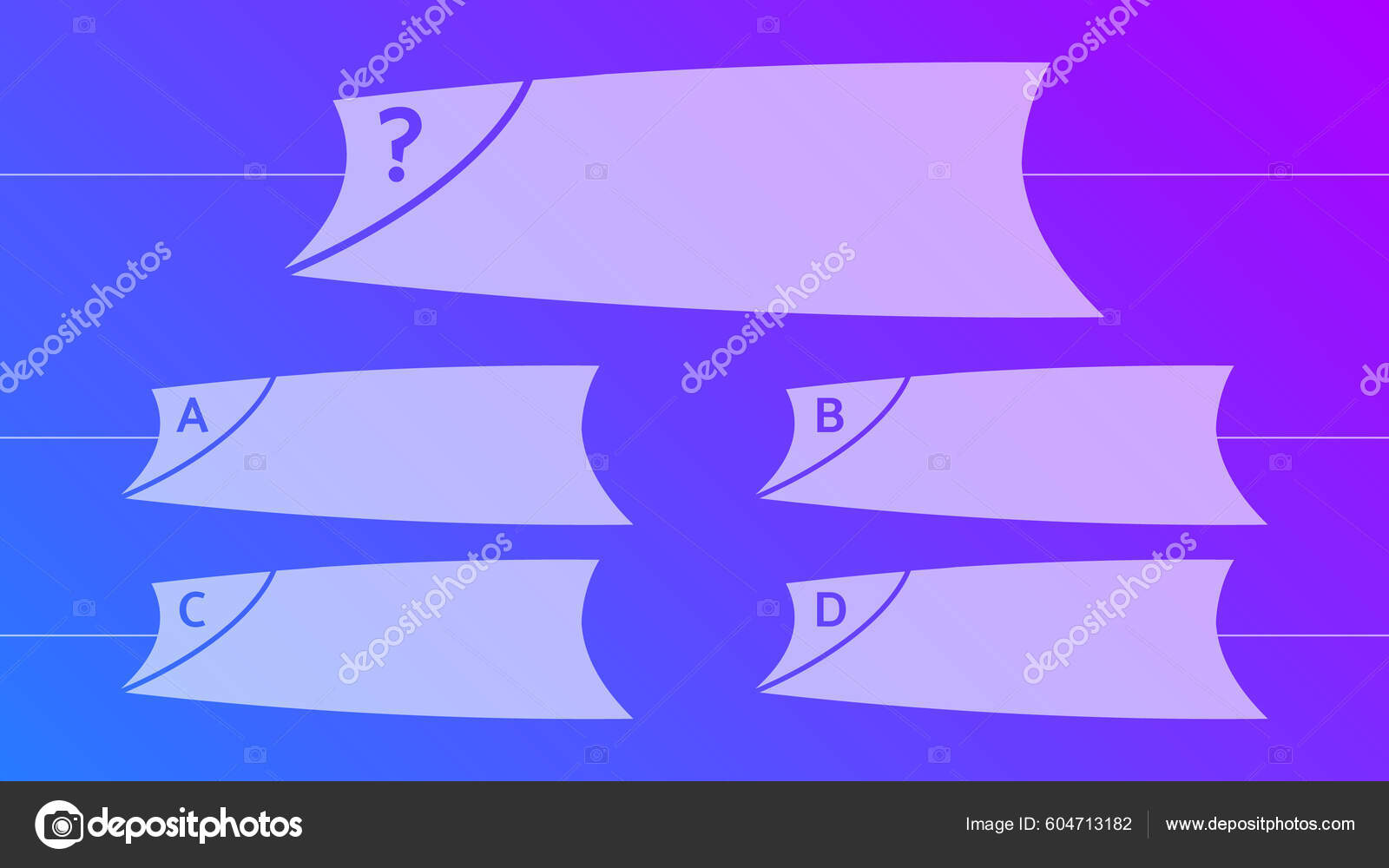 Multiple Choice Quiz Template Question Answers Template Form Gradient ... Multiple Choice Quiz Template Question Answers Template Form Gradient ...