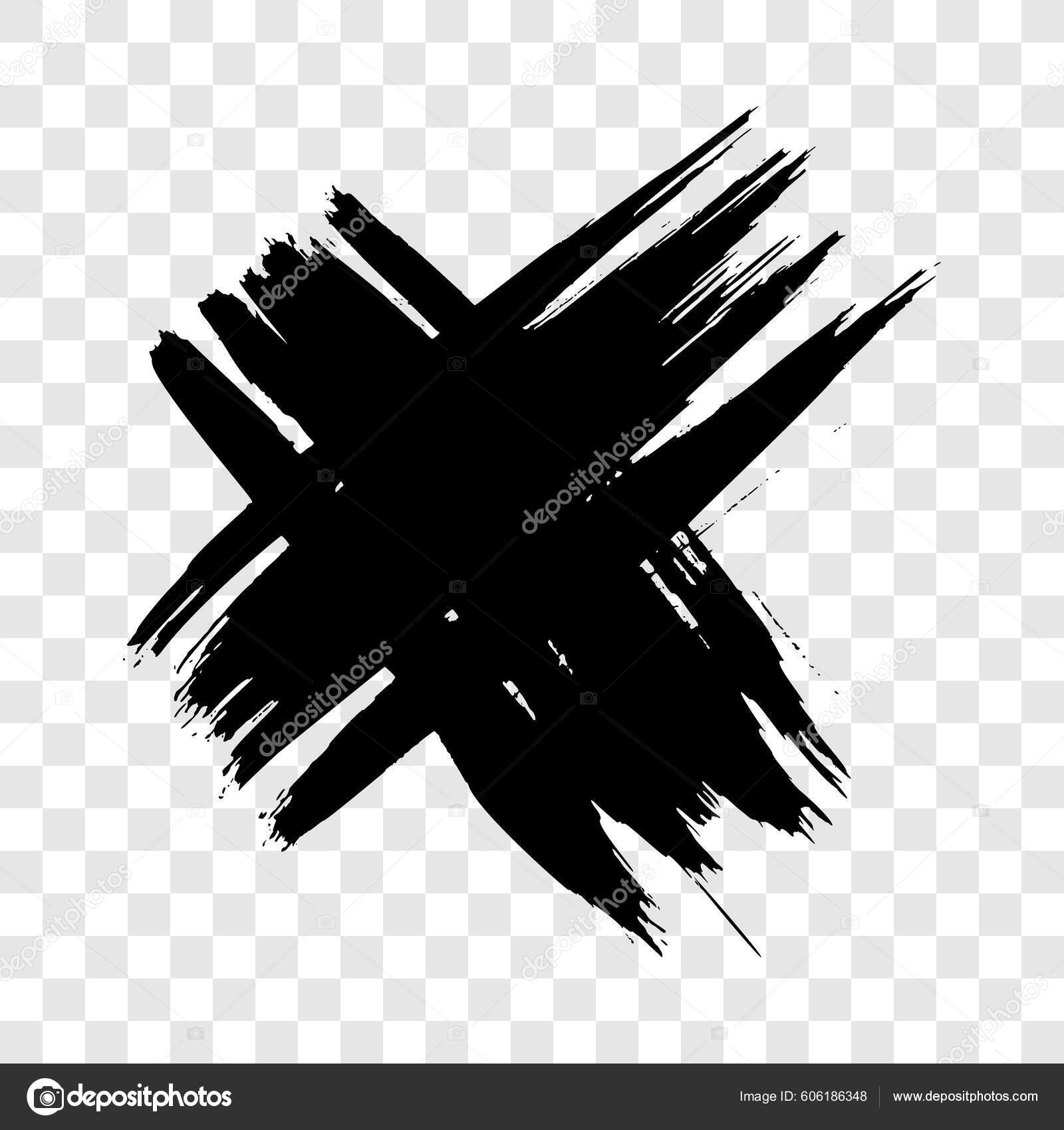 Met Hand Getekend Kruissymbool Zwarte Schets Kruis Symbool Transparante ...