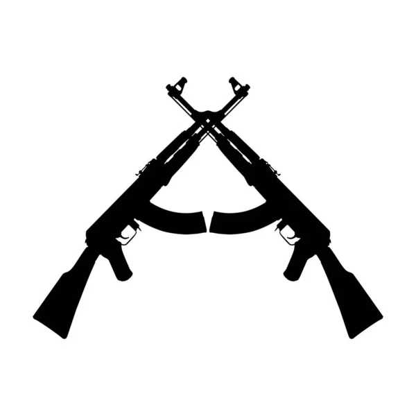 Crossed Ak 47
