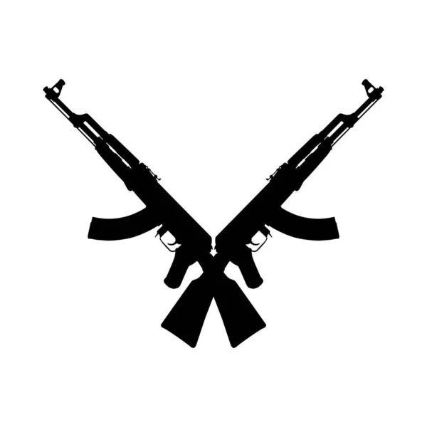 Crossed Ak 47