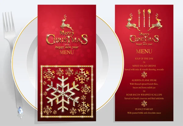 Modern christmas menu line Stock Photos, Royalty Free Modern christmas ...