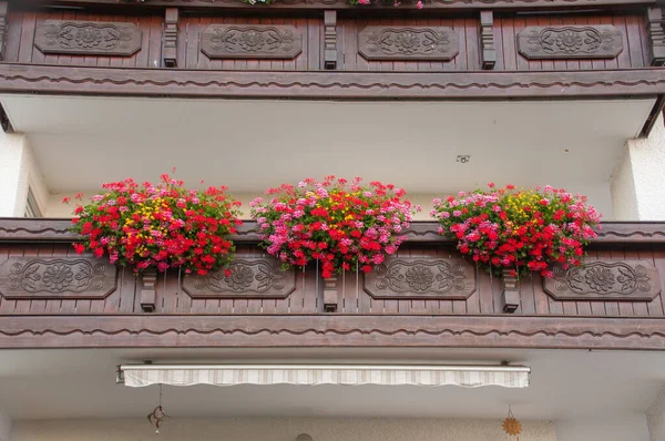 Balcony with flowers Stock Photos, Royalty Free Balcony with flowers ...