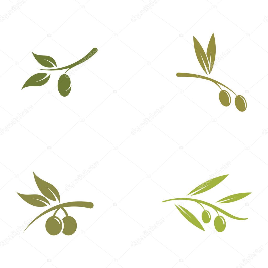 icono de oliva vector ilustración plantilla de diseño 2023