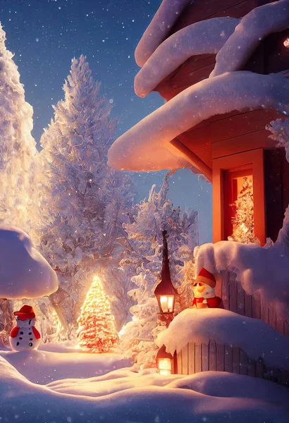 Outdoor Christmas Wallpaper