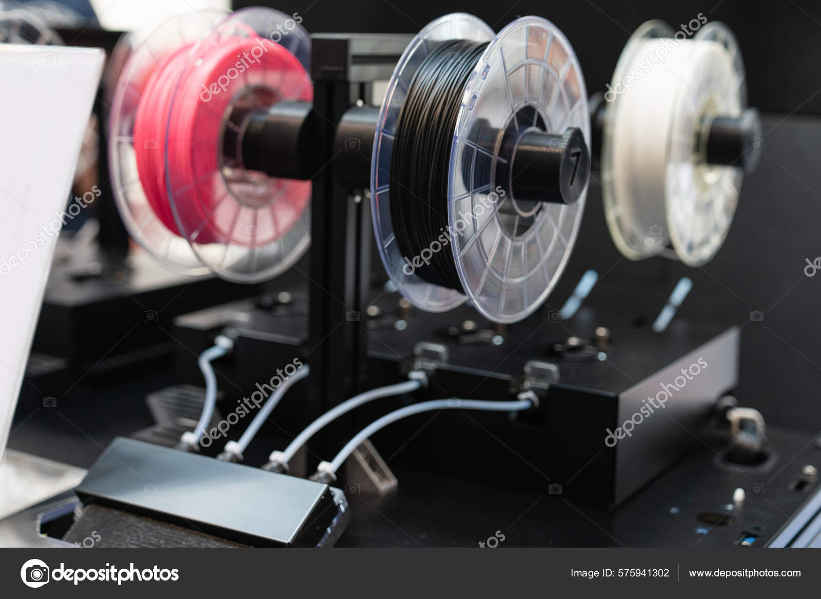Printer Laboratory Prints Structure Polymer — Stock Photo © Scharfsinn ...