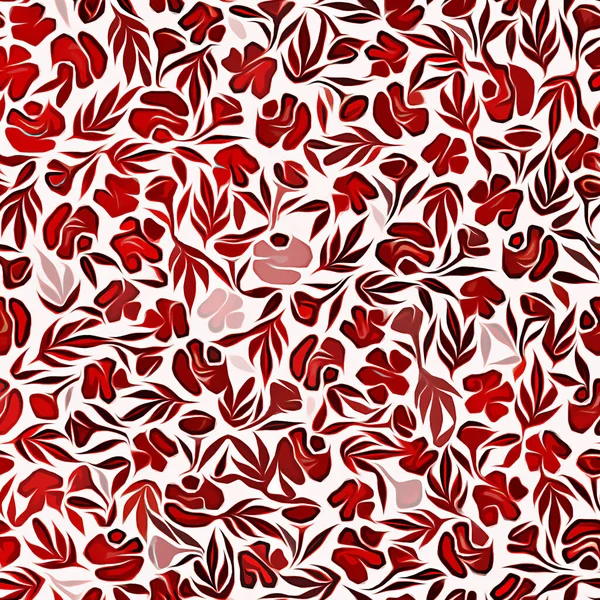 Red Floral Design Backgrounds