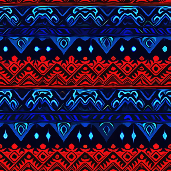 Colorful Tribal Pattern Background