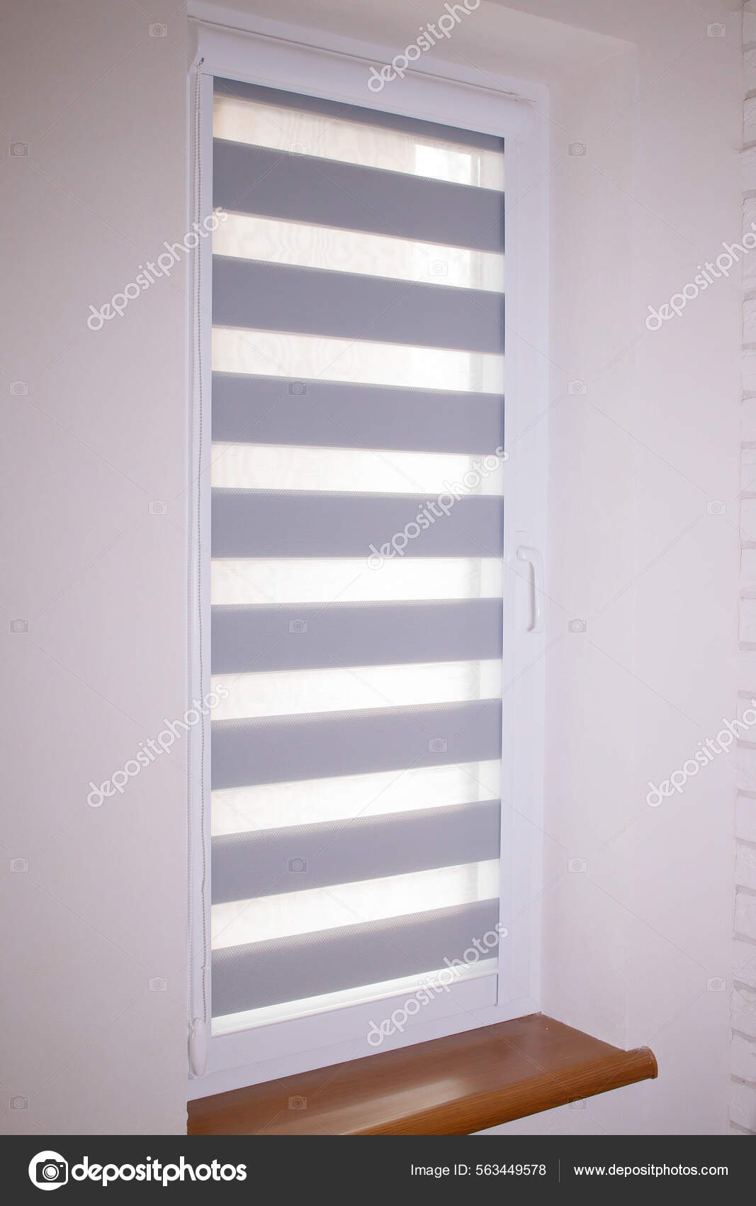 Sistema Dúo Rodillos Ventana Día Noche Cerca Cortinas Rollo Interior ...