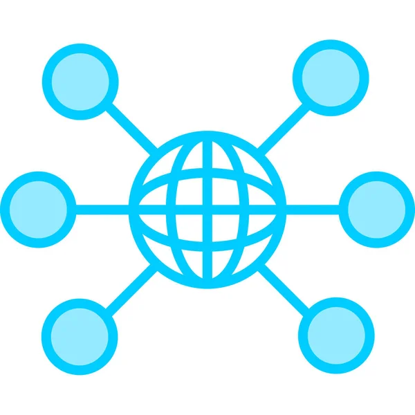 World connections network design Immagini Vettoriali Stock | Depositphotos