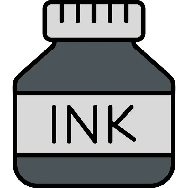 Ink Bottle Clipart Black And White