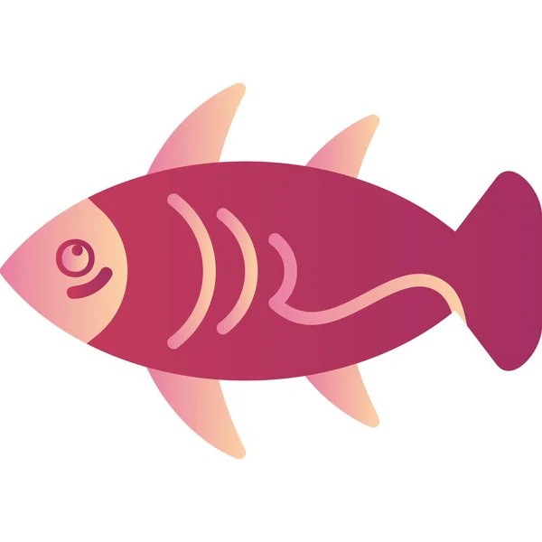 Cartoon Pink Salmon
