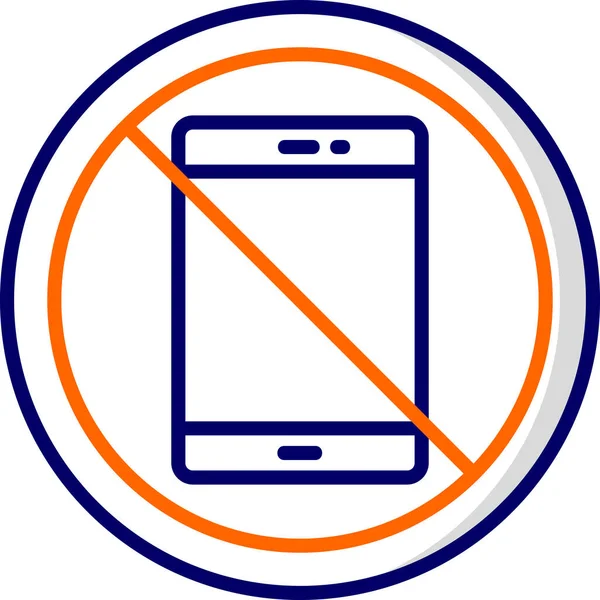Verbod op mobiele telefoon Vector Art Stock Images | Depositphotos
