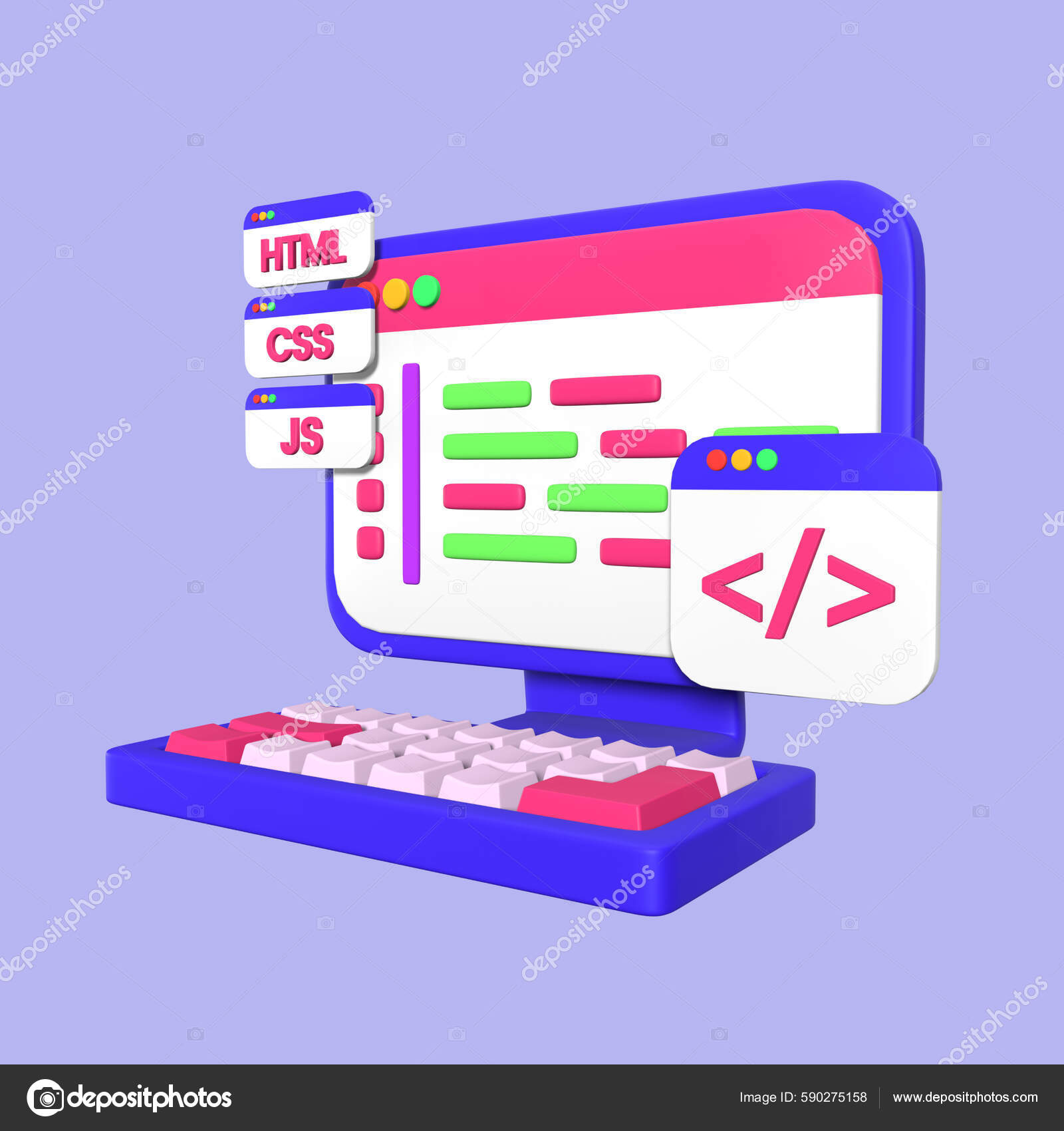 Programmer Illustration Side View Stock Illustration by ©FahrulSaputra ...