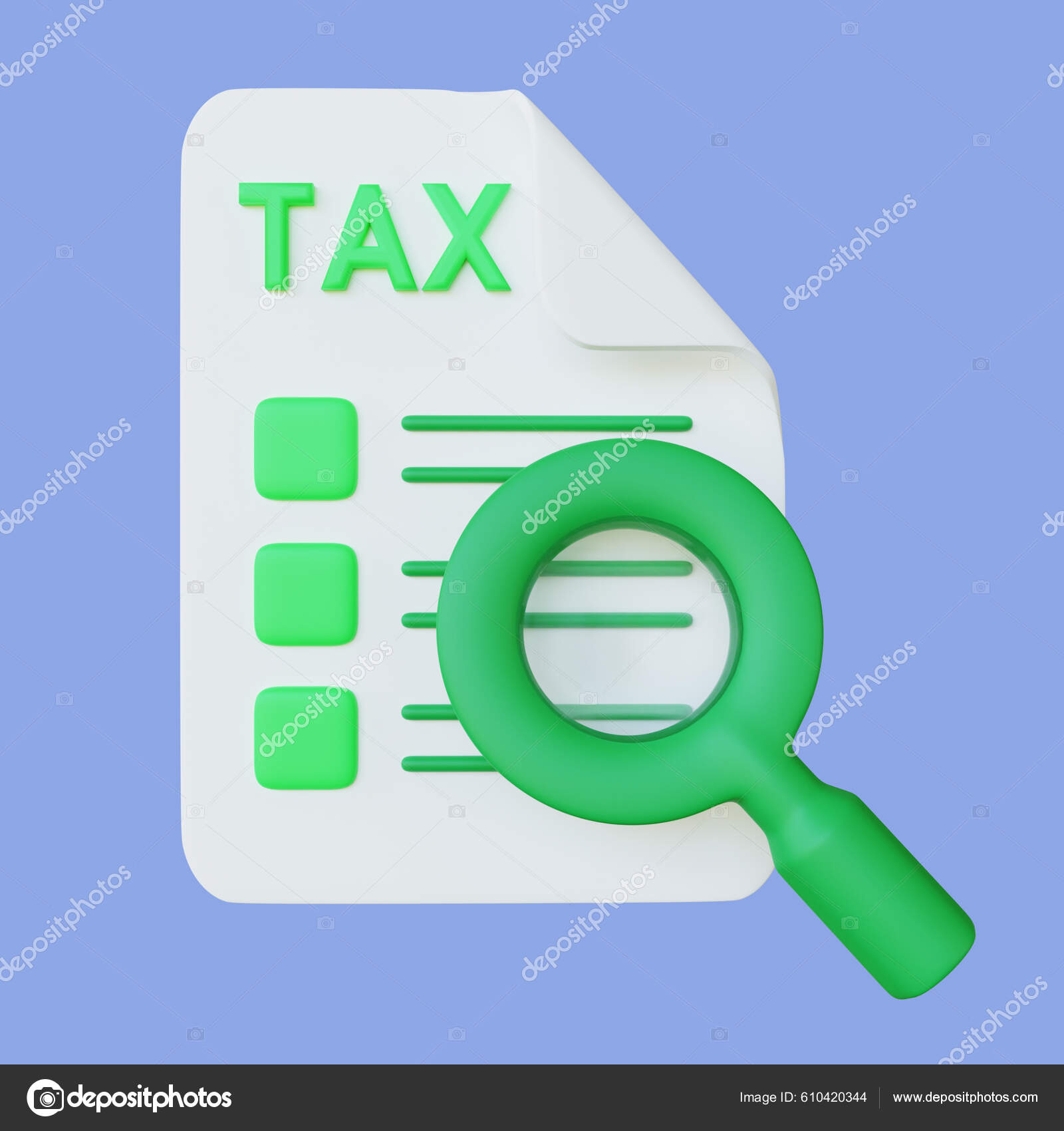 Stylized Tax Investigation Illustration — Stock Photo © FahrulSaputra ...