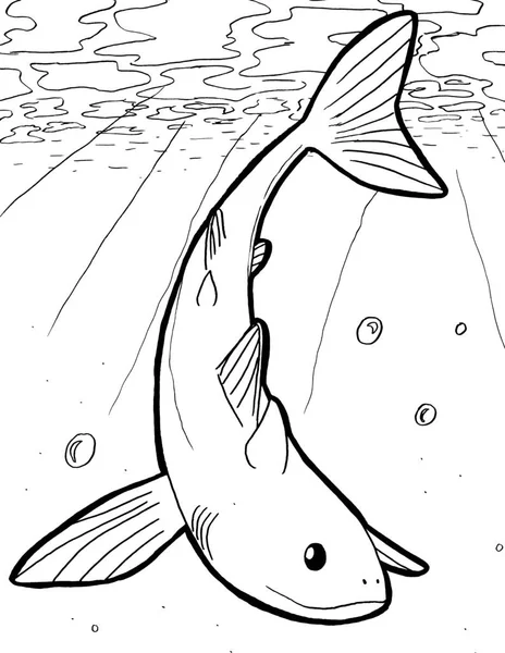 Line drawing fishing Stock Photos, Royalty Free Line drawing fishing ...