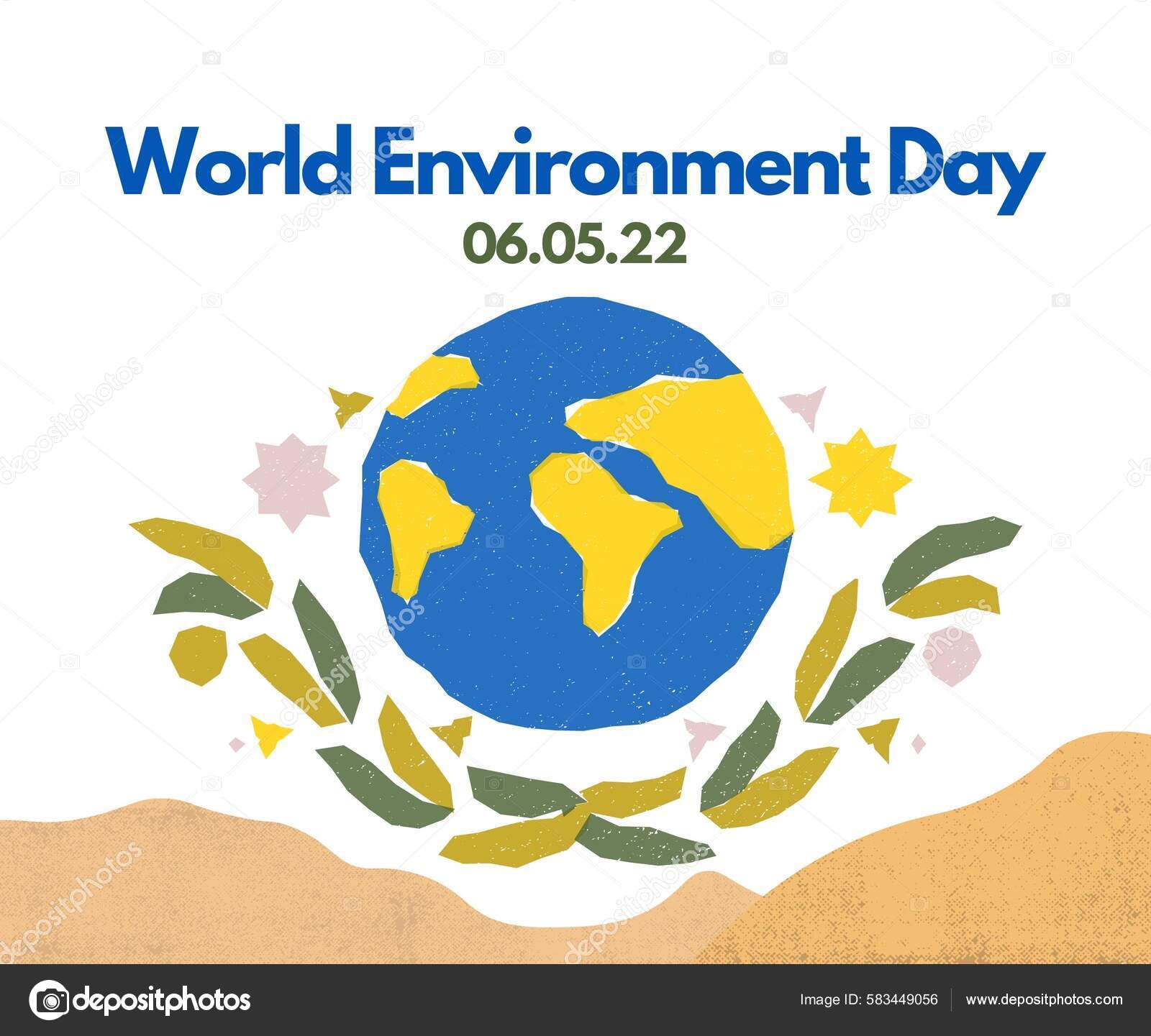 World Environment Day Art Graphic Design — Stock Photo © Meefox123 ...