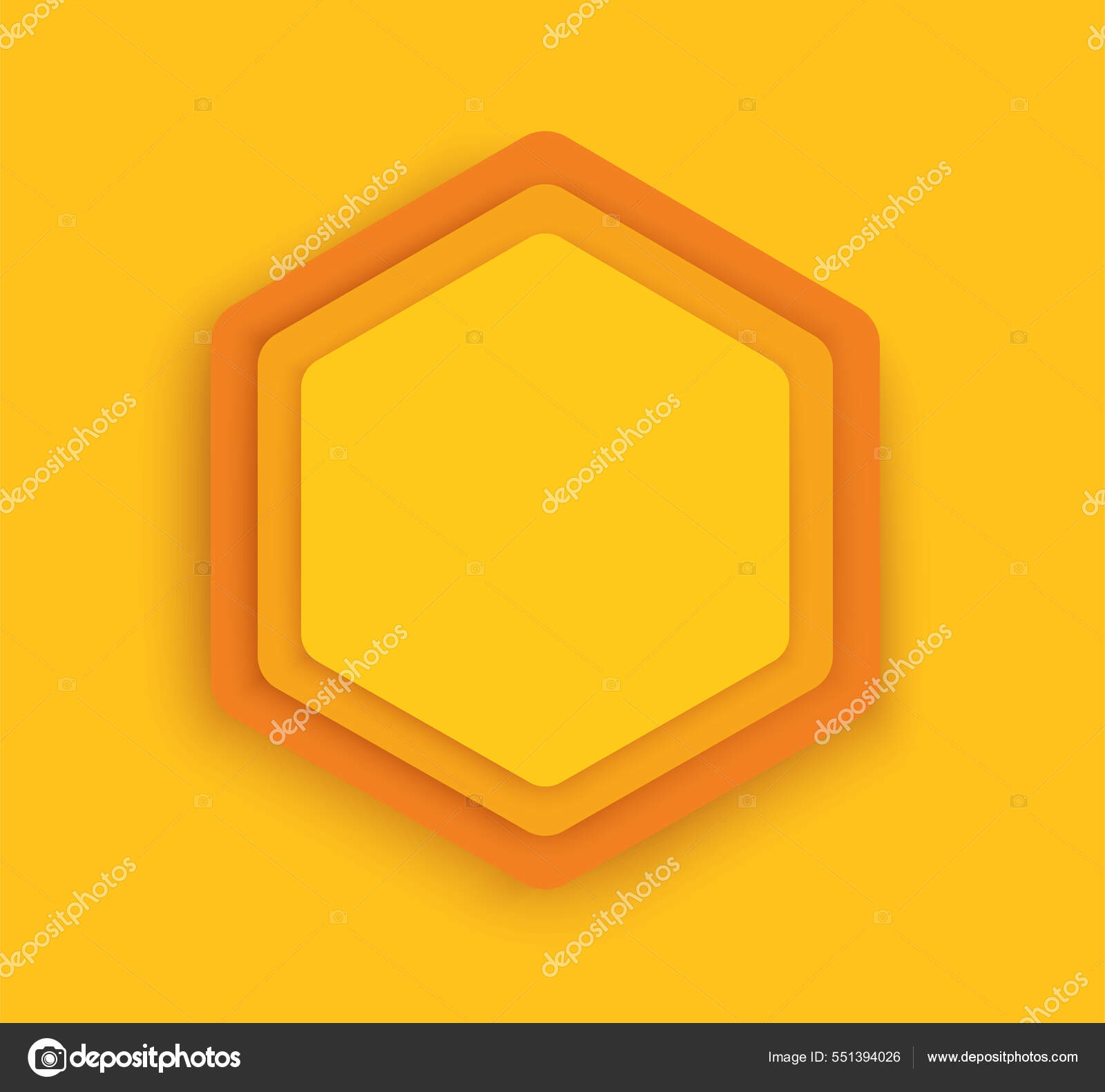 Yellow Hexagon Background Template Vector Stock Vector by ©h.santima ... Yellow Hexagon Background Template Vector Stock Vector by ©h.santima ...