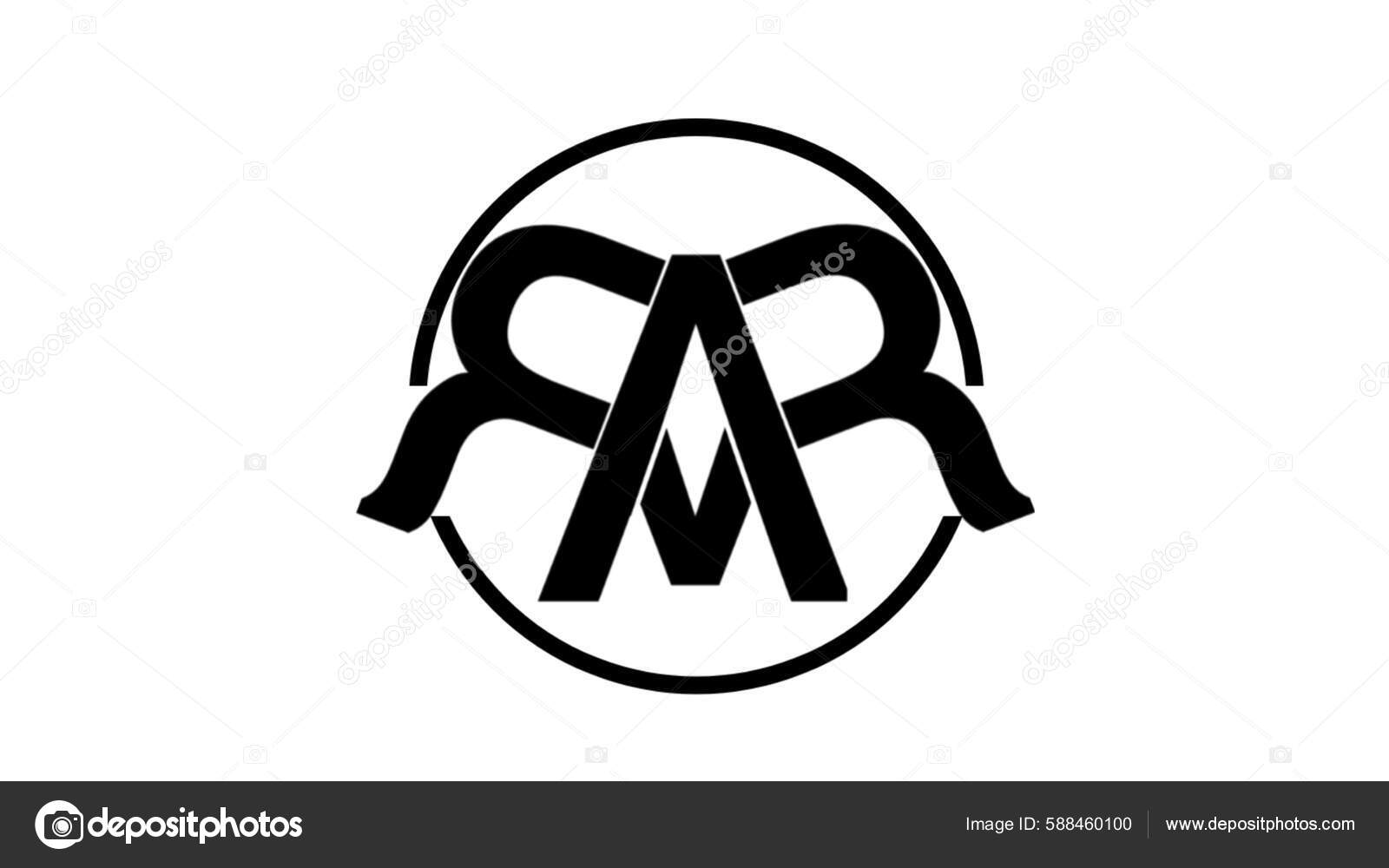 Design Logo Monogram Latter Rra — Stock Photo © Aliadha07 #588460100