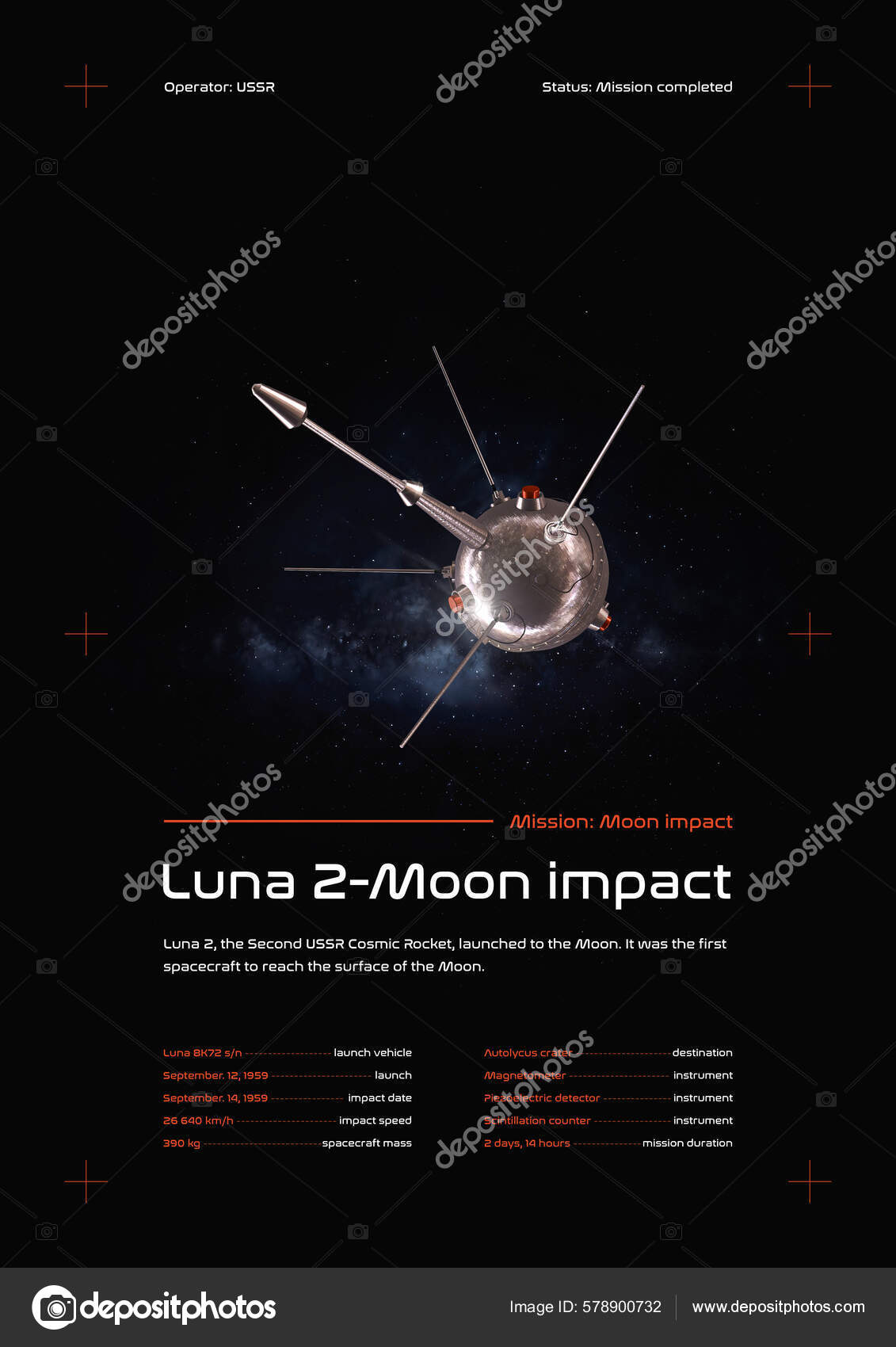 Luna 2 Spacecraft