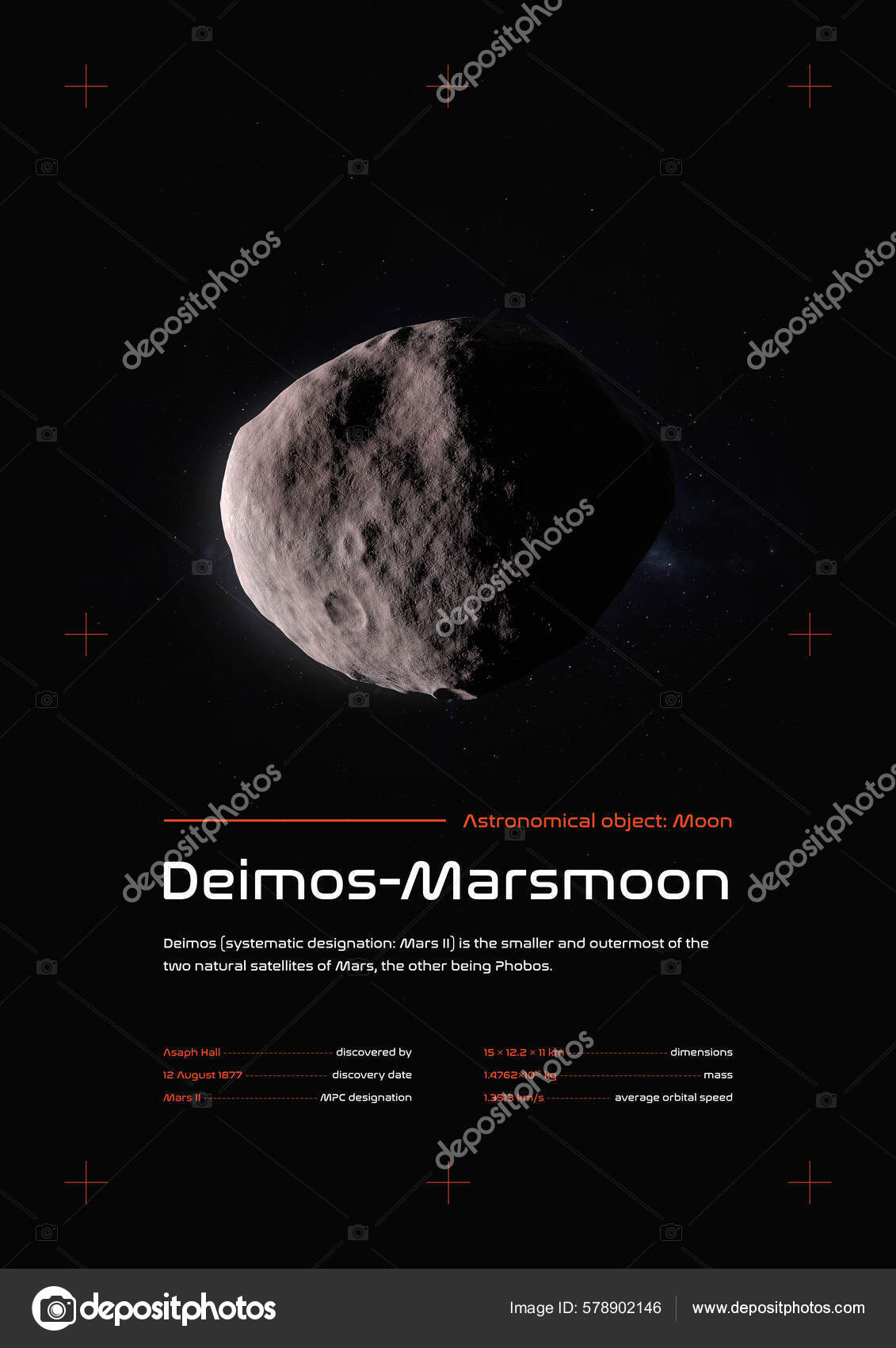 Deimos Mars Moon Rover