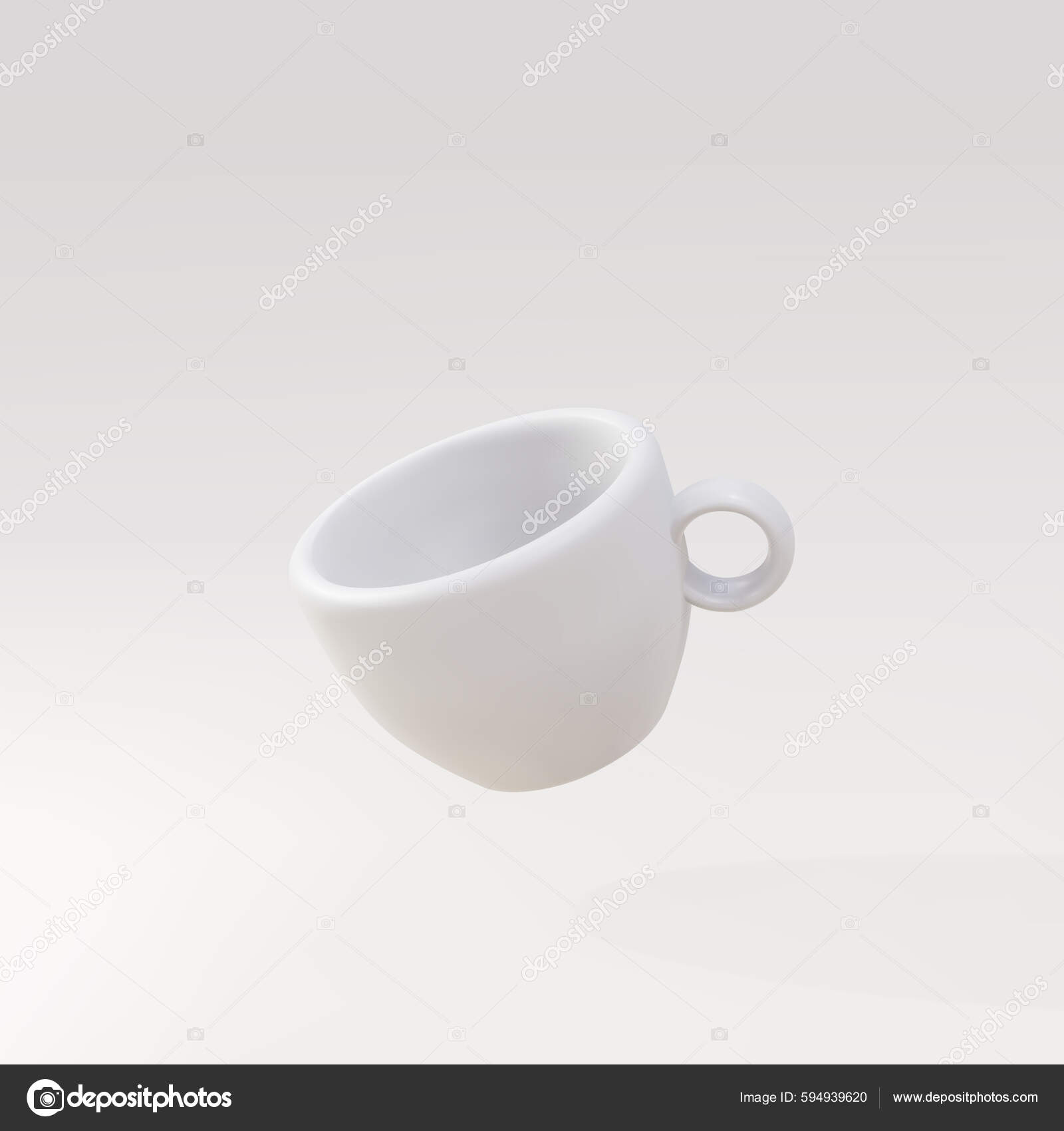 Gelas Putih Ilustrasi Vektor Vektor Stok oleh ©SoRrOw_CrY 594939620