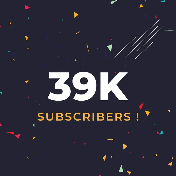 100,000 30k subscribers Vector Images | Depositphotos
