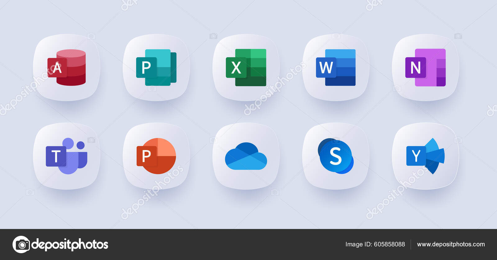 Microsoft Office 365 Excel Powerpoint Publisher Sway Outlook Sharepoint ...