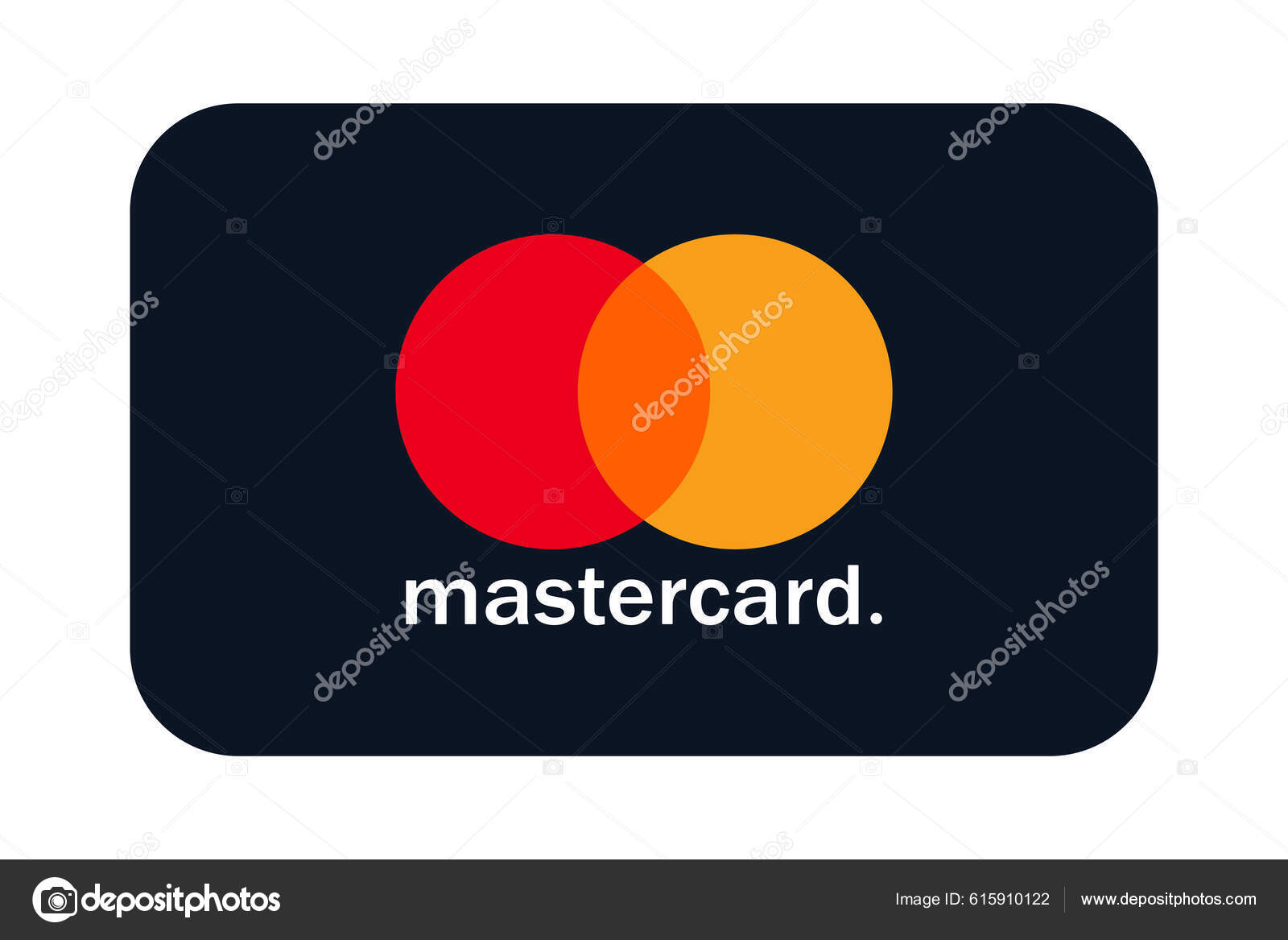 Mastercard Logotype White Background Mastercard Inc Logo International ...