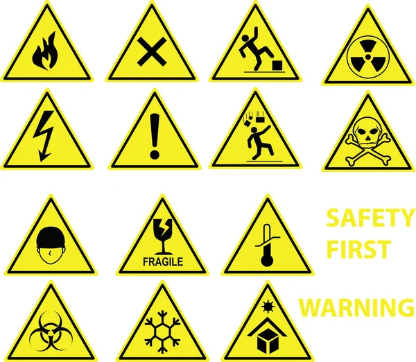 Safety hazards Stock-Vektorbilder | Depositphotos