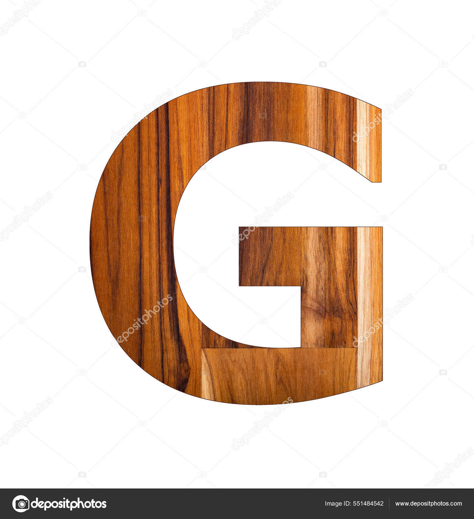 Alphabet Letter Rustic Wood Background Stock Illustration by ...