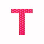 Neon letter t Stock Photo by ©pleskach 102913272