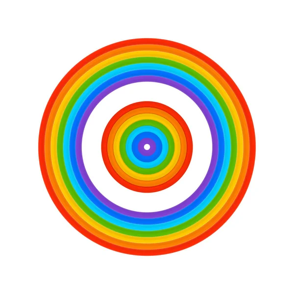 Rainbow umbrella icon. Stock Vector by ©art-sonik 250489040