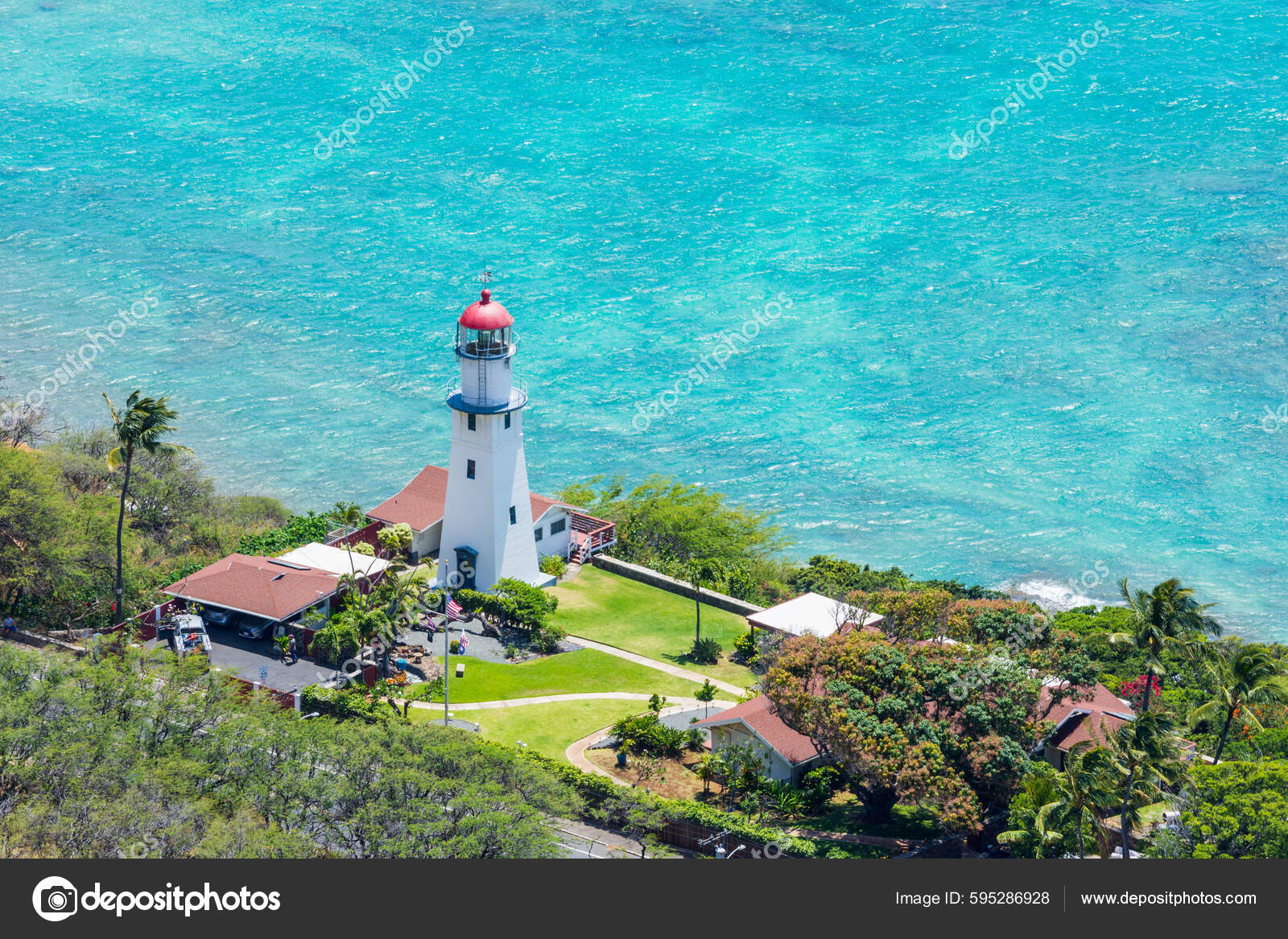Diamond Head Lighthouse Oahu Hawaii