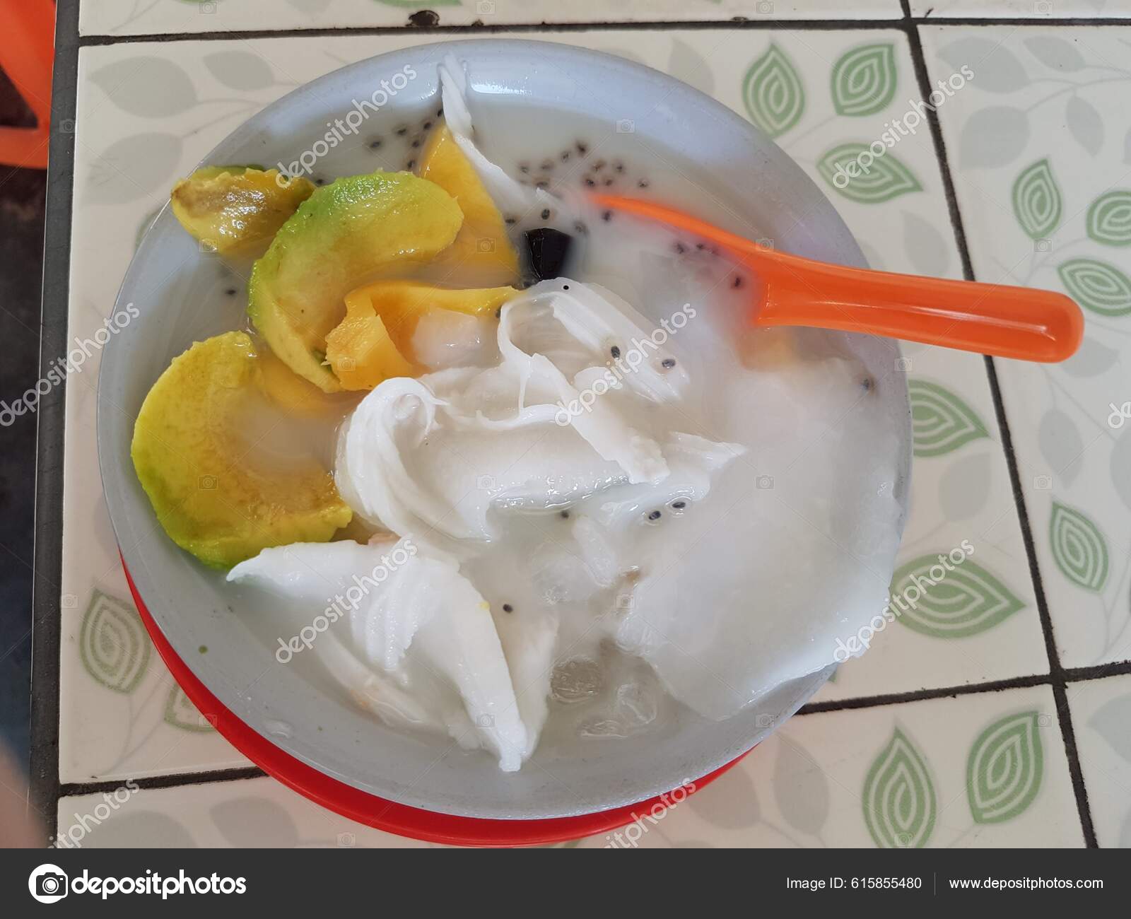 Ice Teler Teler Indonesian Fruit Cocktail Avocado Young Coconut ...