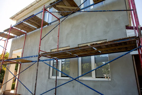 Modern repair and reconstruction of the house. Insulation of the house ...