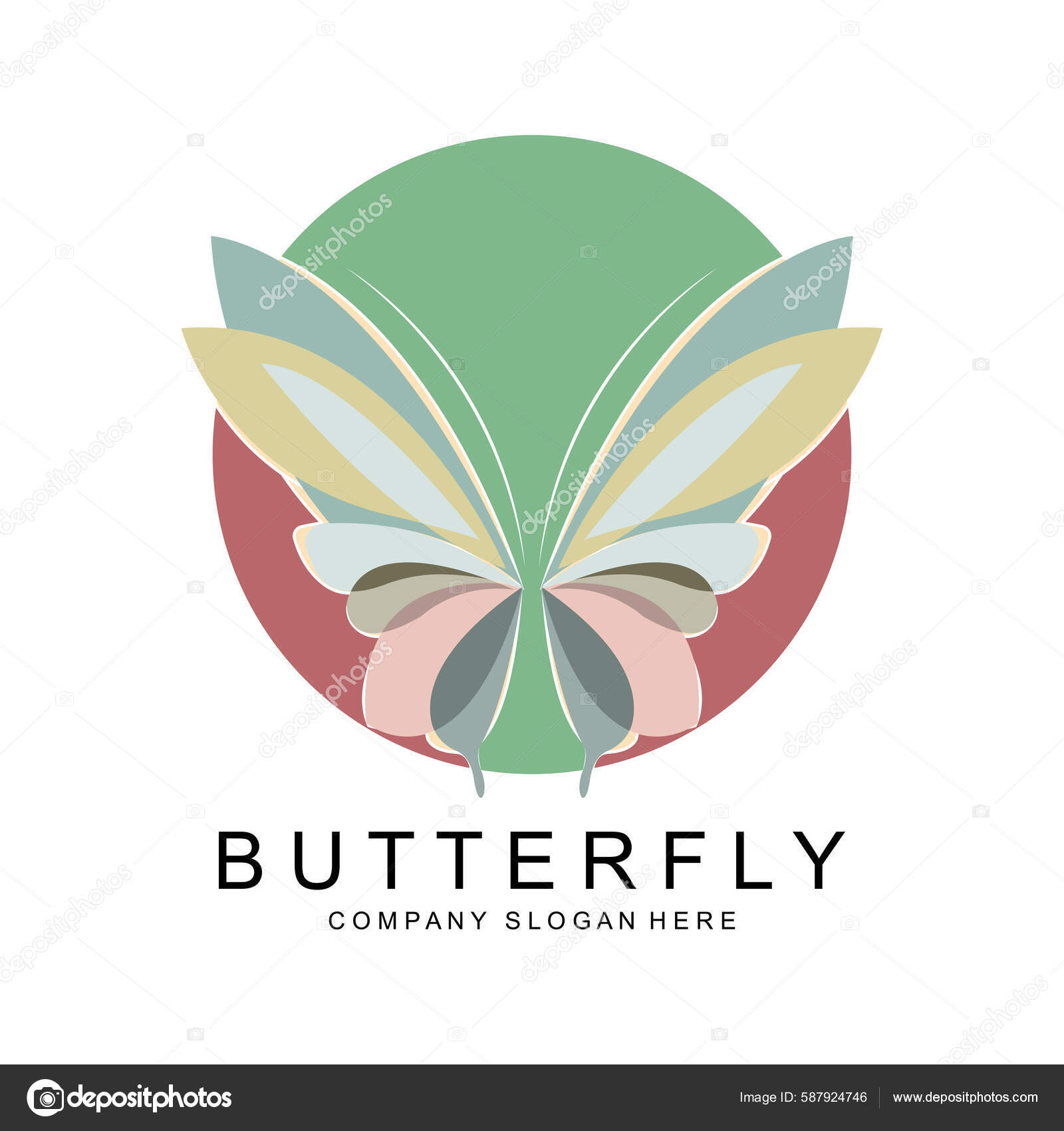 Butterfly Logos Company Premade SOLD • Butterfly Logo Design